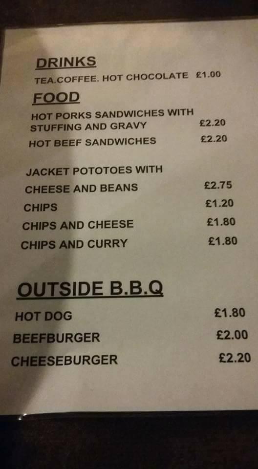 Menu at The Leopard Inn pub & bar, Kingswinford, 3 Summer St