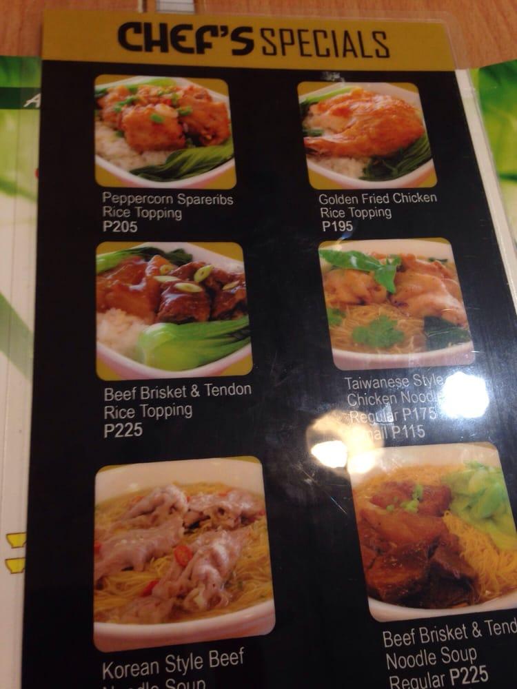 Menu at LUK YUEN Chinese Restaurant, SM Mega Mall Mandaluyong City ...