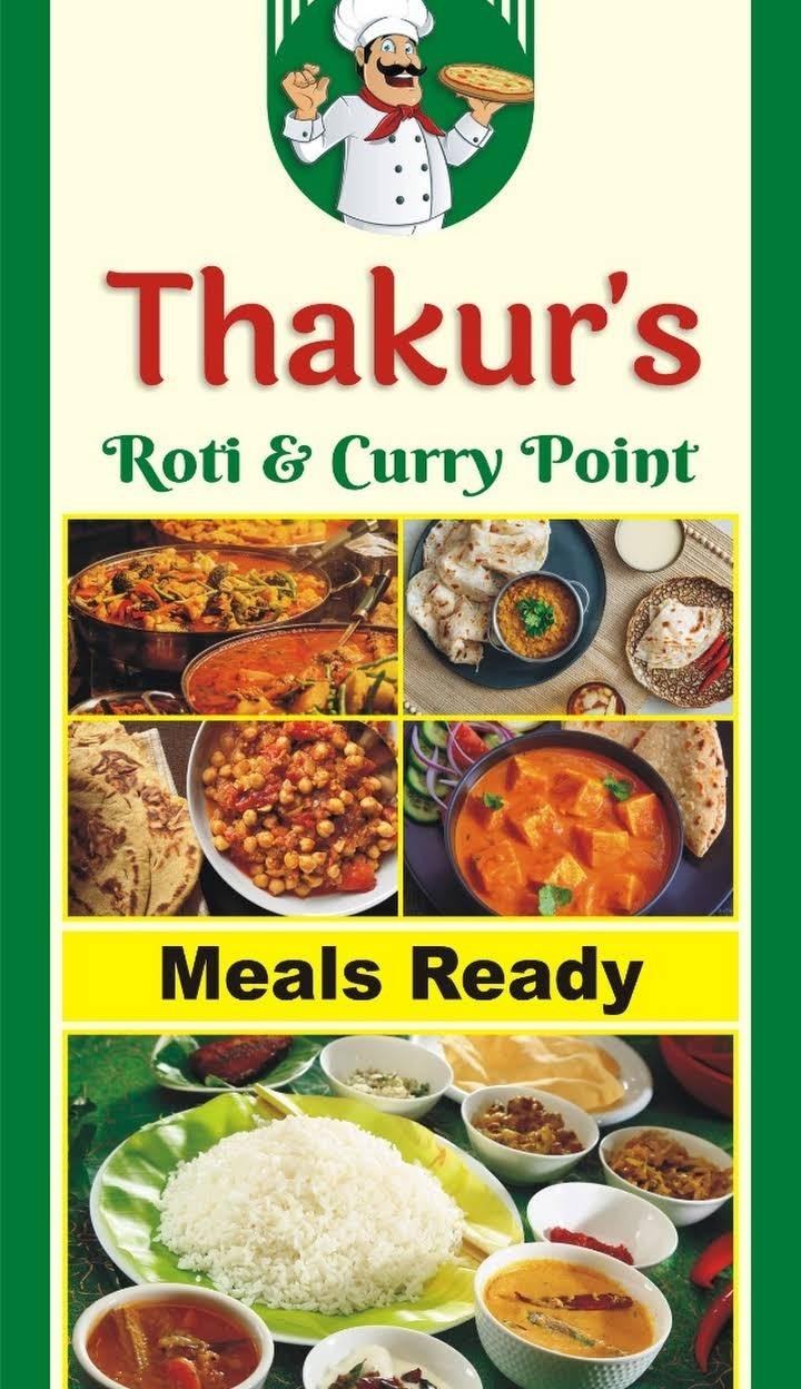 Menu at Thakur Roti and Curry point, Hyderabad
