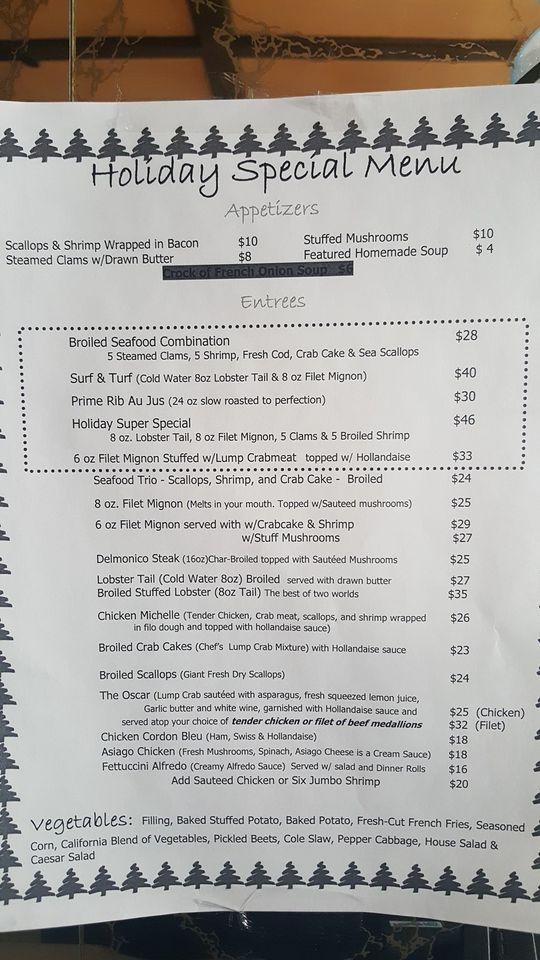 Menu at Penn Werner Hotel pub & bar, Wernersville