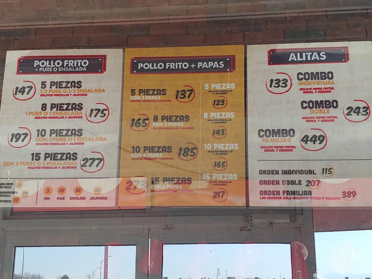 Alabama Fried Chicken, Ciudad Juarez - Menú del restaurante, precios y ...