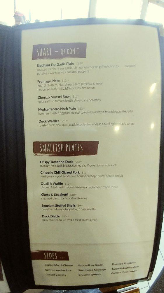 Menu at Red Dog Diner pub & bar, New Orleans