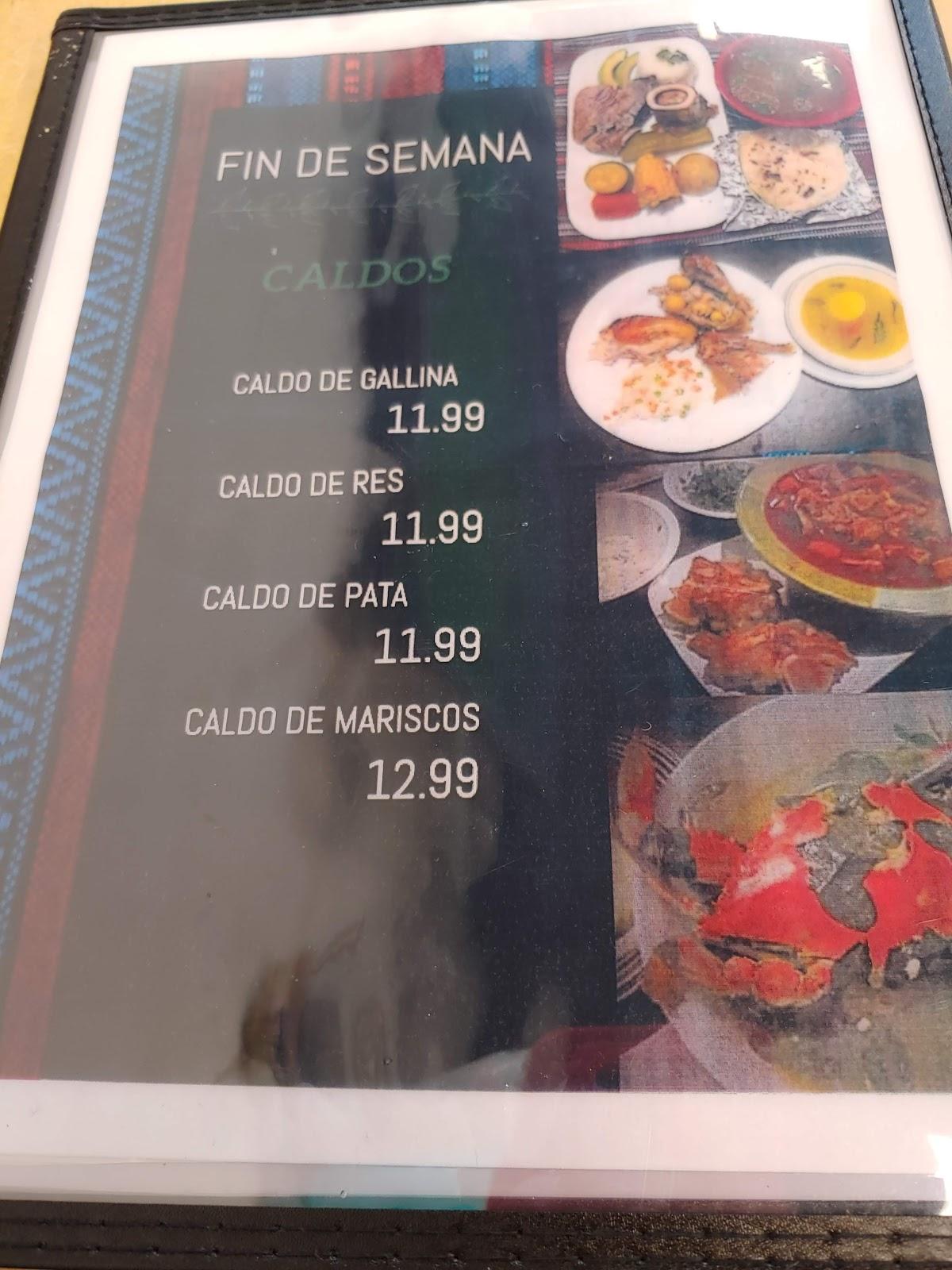 Menu at Isabel's guatemalan restaurant & bakery, Dallas
