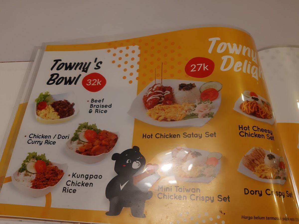 Carta del restaurante Papertown Malang, Malang