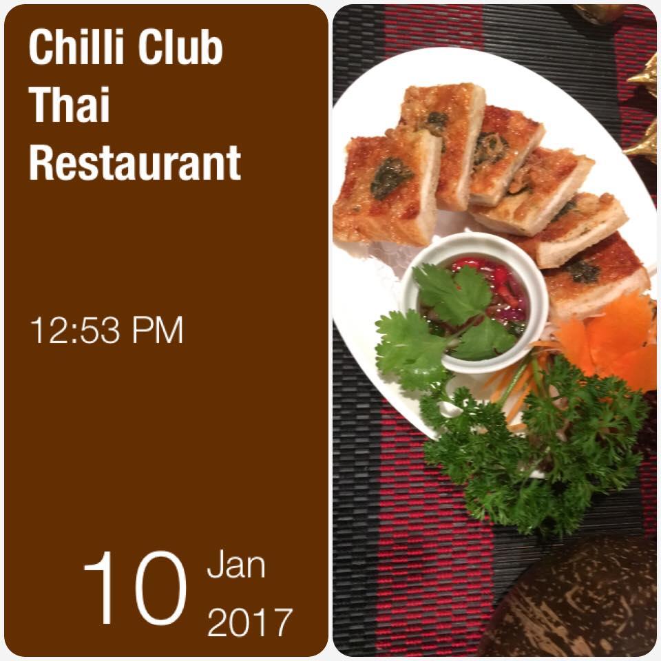Menu at Chilli Club, Lymm