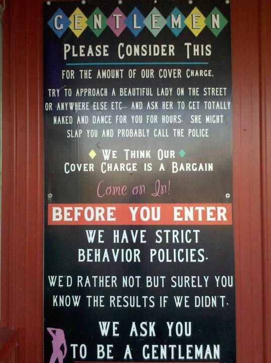 Menu at Babydolls Cafe, Widener