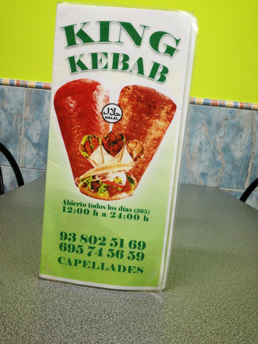 King doner kebab in Capellades - Jewish restaurant menu and reviews