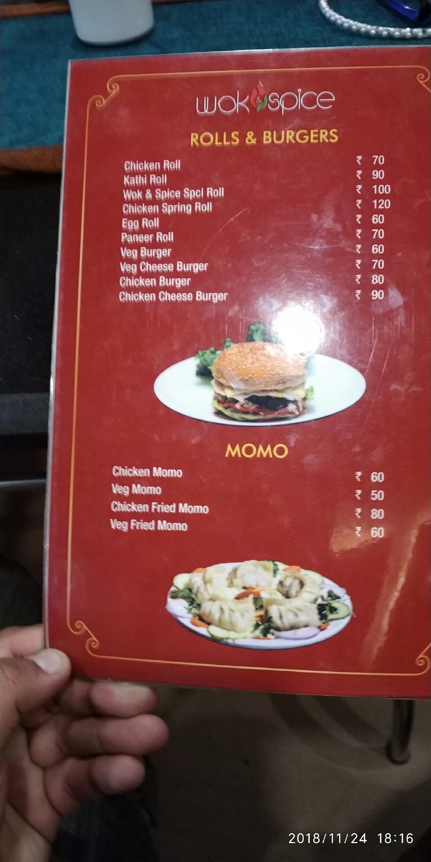 Menu at Wok & Spice, Mangaldoi