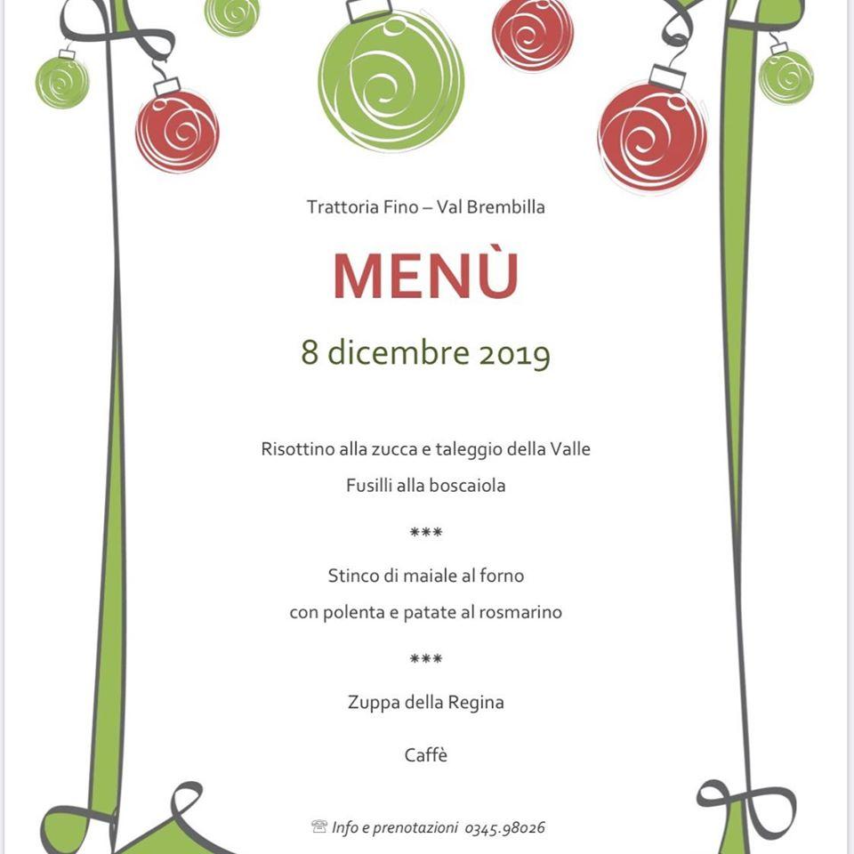 Menu at Fino pub & bar, Val Brembilla