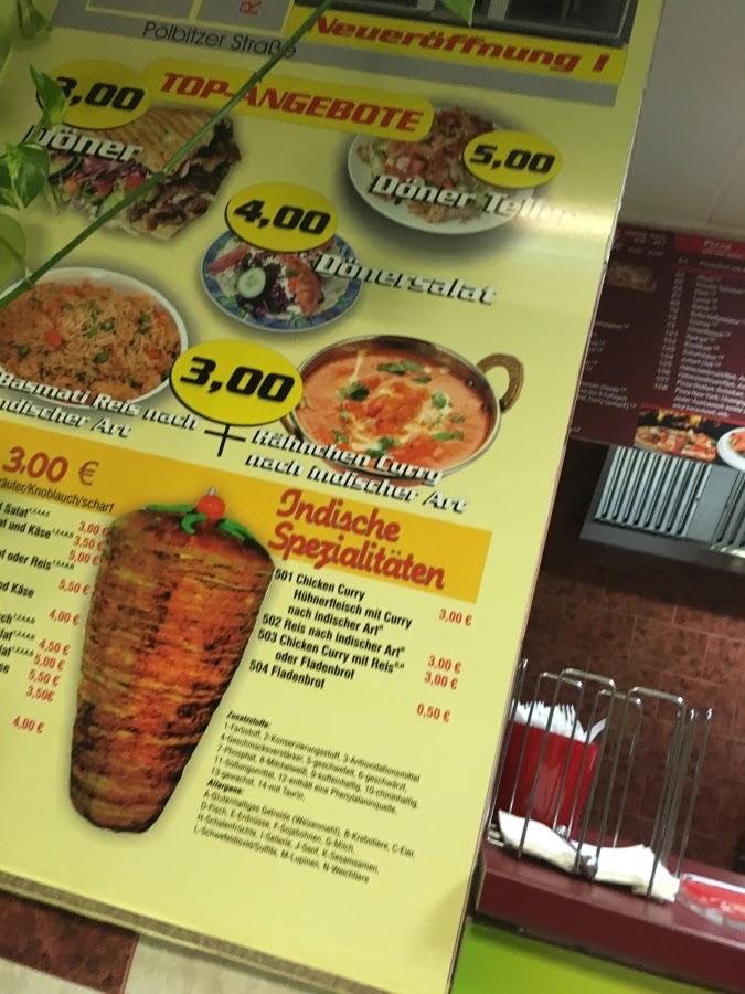Speisekarte von Ufo Pizza-Service, Zwickau