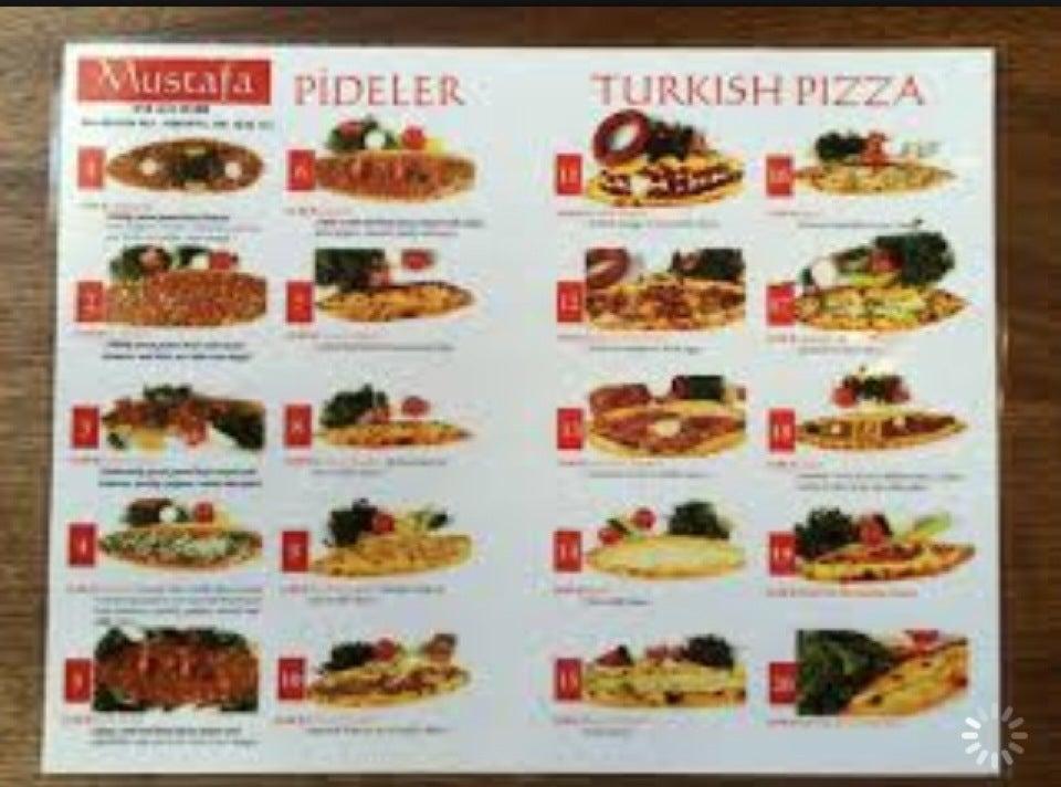 Menu at Mustafa Turkish Kebap - Pide - Doner restaurant, Toronto, 866 ...