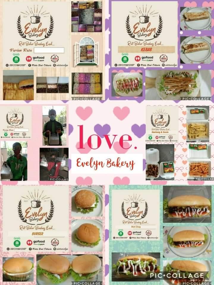 Menu at Evelyn Bakery Roti Bakar Bandung Enak, Tabanan