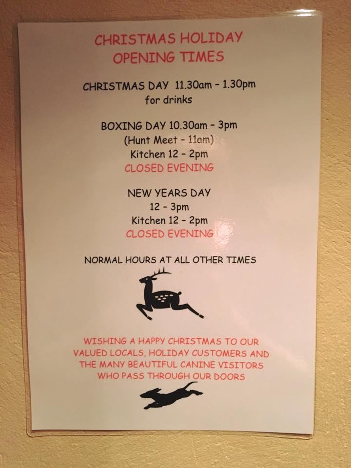 Menu at Woods Bar & Restaurant, Dulverton