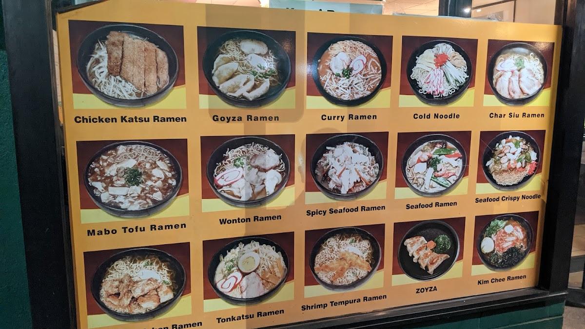 Menu at Kauai Ramen restaurant, Eleele, Waialo Rd