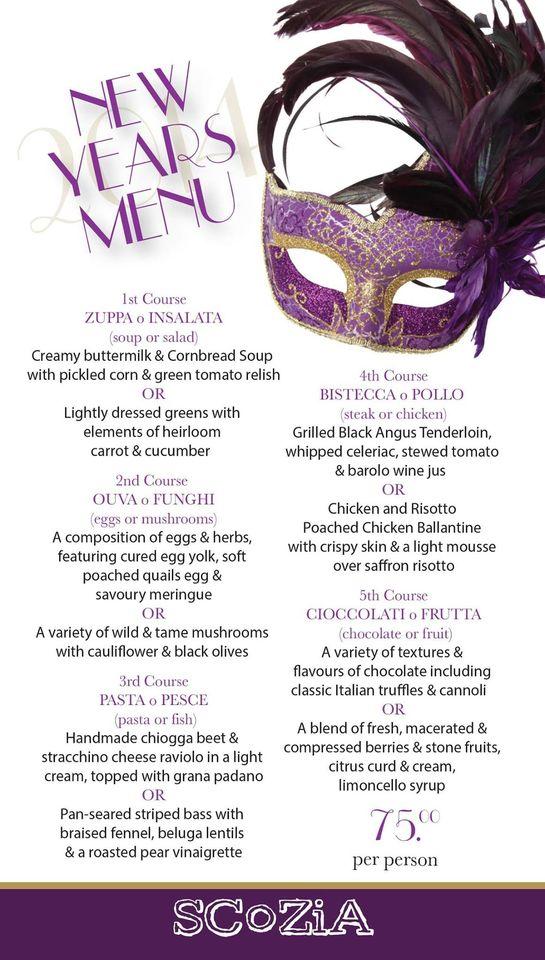 Menu at The Fergusson Room restaurant, Fergus