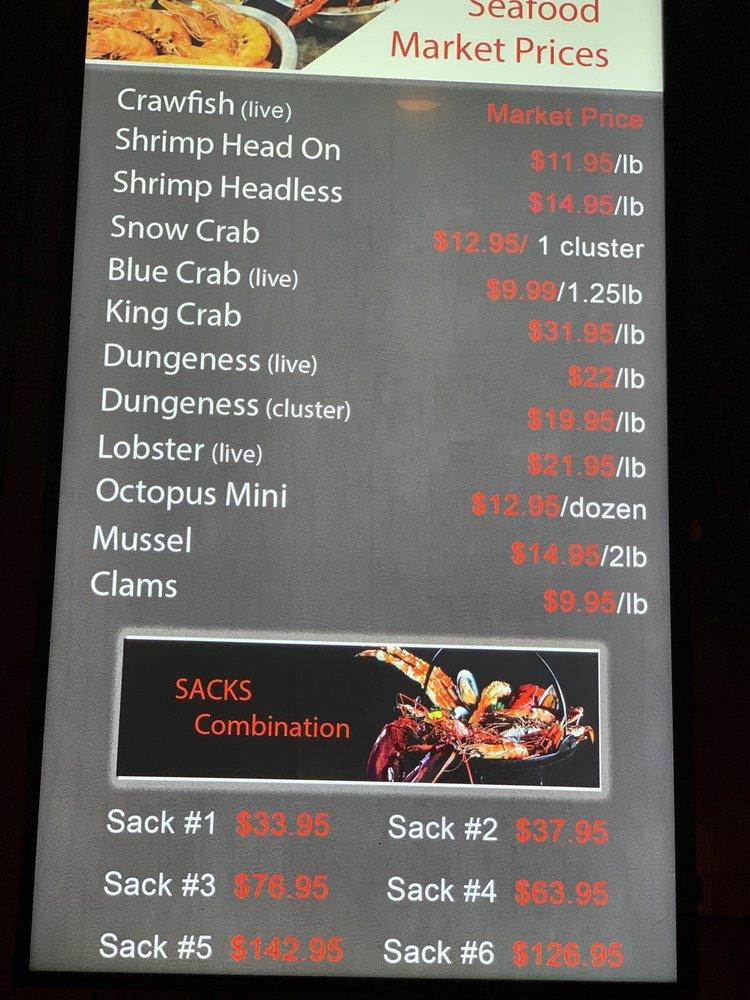 Menu at SEAHOLIC Houston Seafood & Oyster Bar, Houston