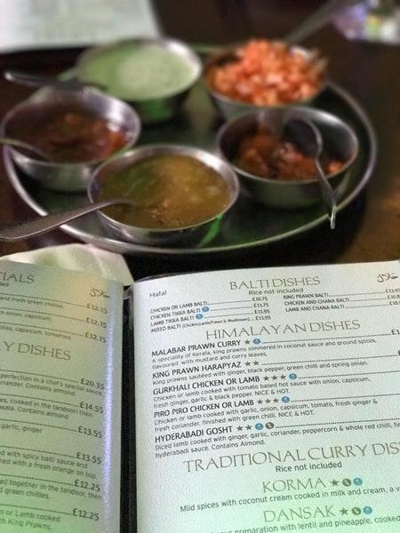 Menu at Spice Lounge MCR restaurant, Manchester