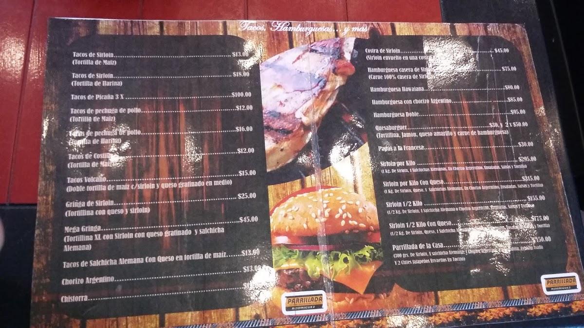 Carta del restaurante Los Reyes Del Taco, Villahermosa, Avenida socorro ...