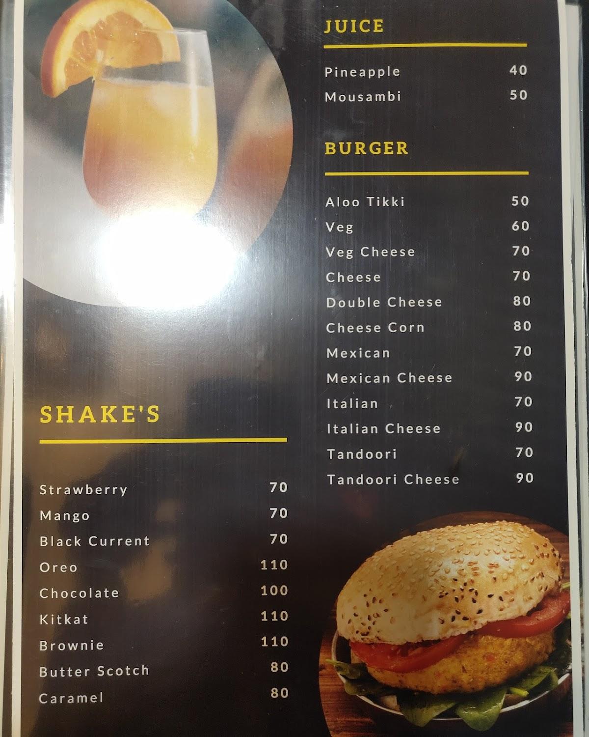 Menu at Chai Smoke Cafe, Indore