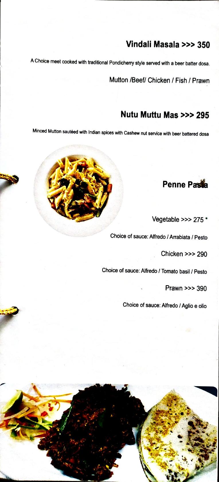 Menu at Cafe Veloute - French Cuisine/Multi/Thai/Japanese/Best Cafe in ...
