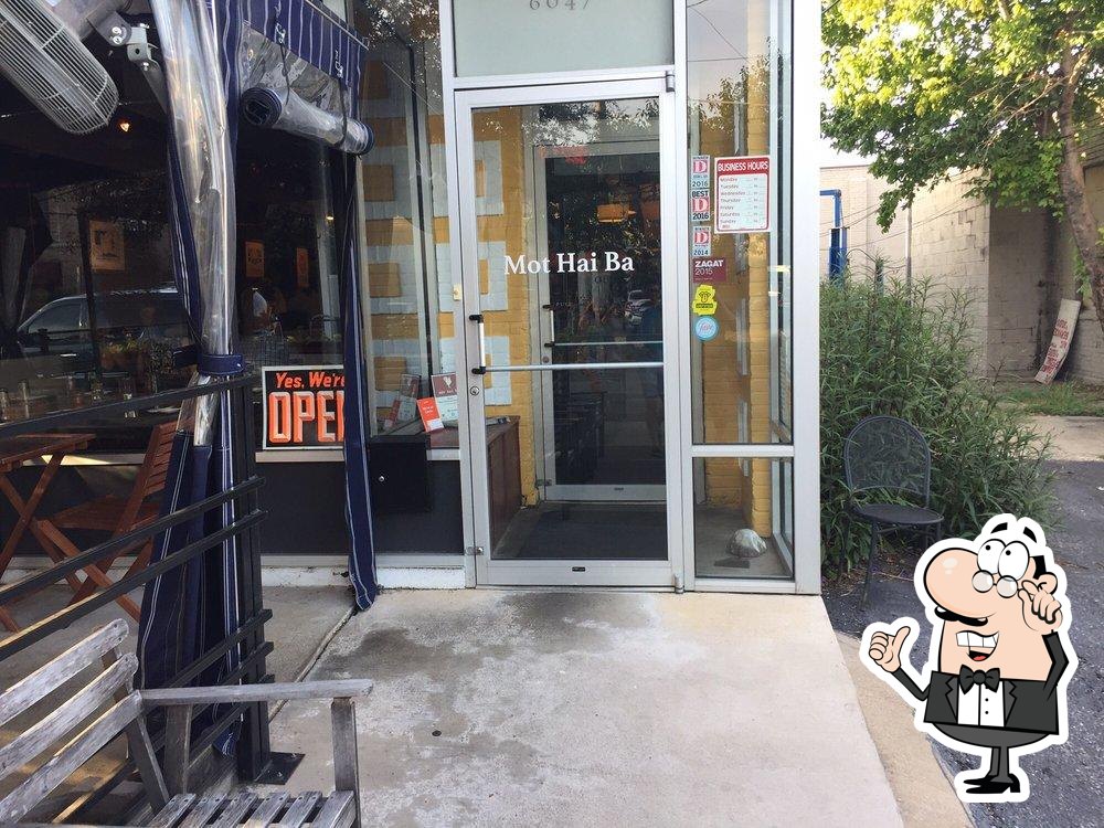 Mot Hai Ba, Dallas - Restaurant menu, prices and reviews