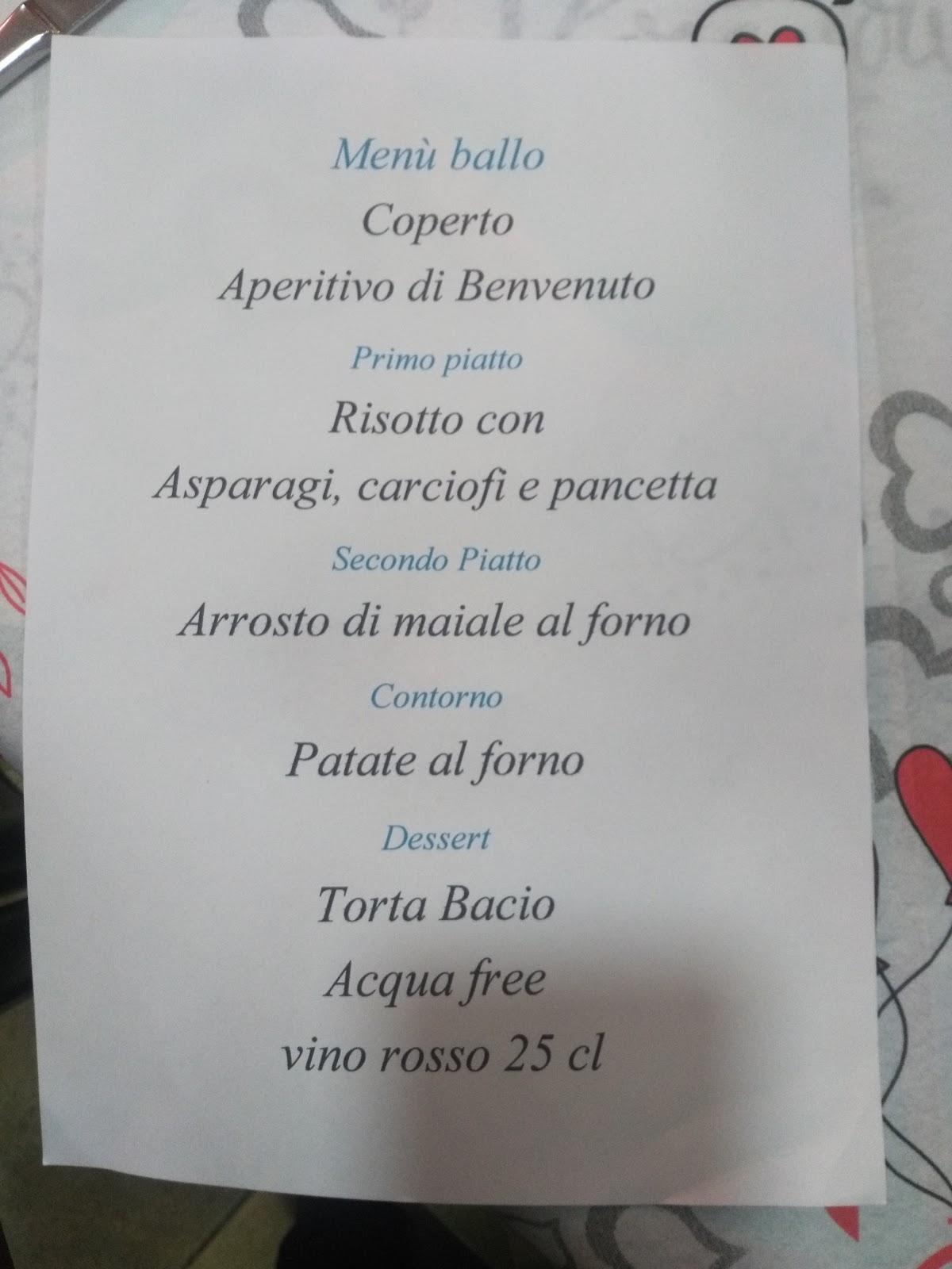 Speisekarte von Club La Paranza, Magazzeno