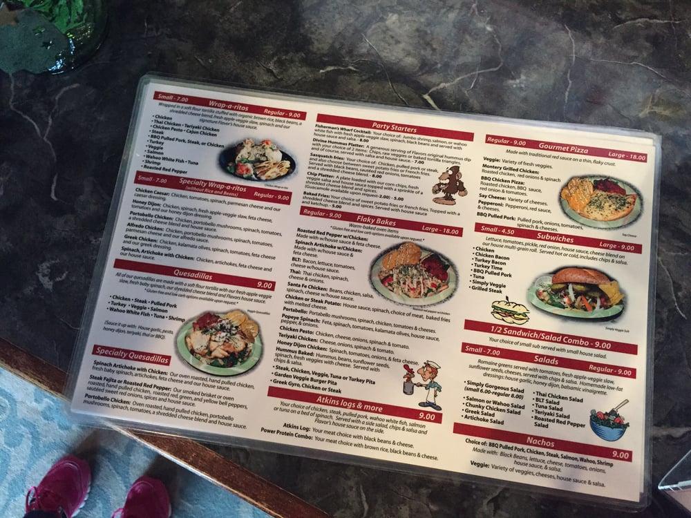 Menu at Flavors Eatery restaurant, Dayton, 865 E Franklin St
