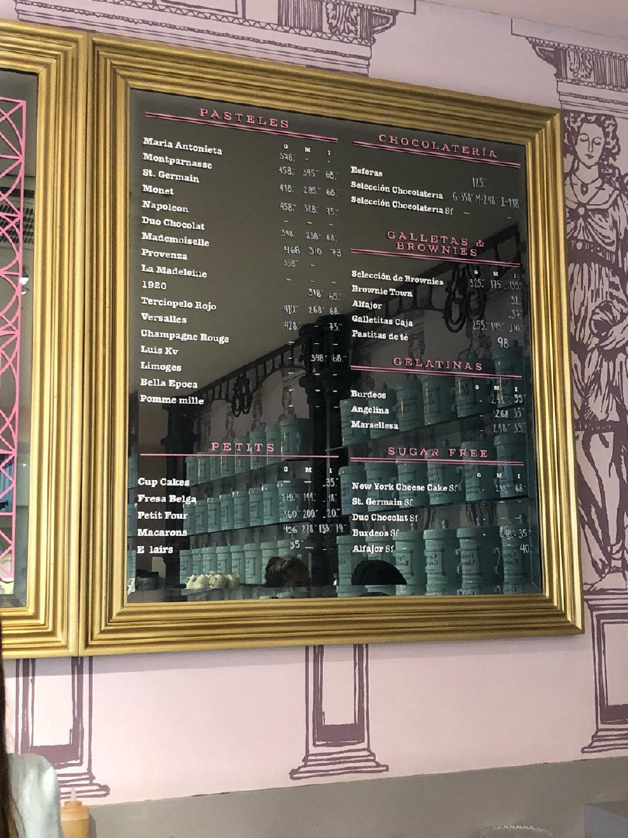 Carta del restaurante Maison Paulette, Zapopan, Av. Sta. Margarita 3849-L2