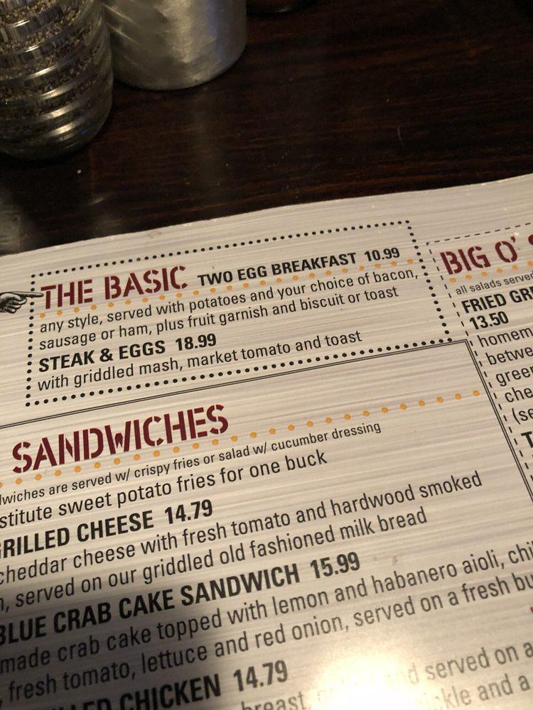 Menu at Hash House A Go Go at The LINQ restaurant, Las Vegas, S Las ...