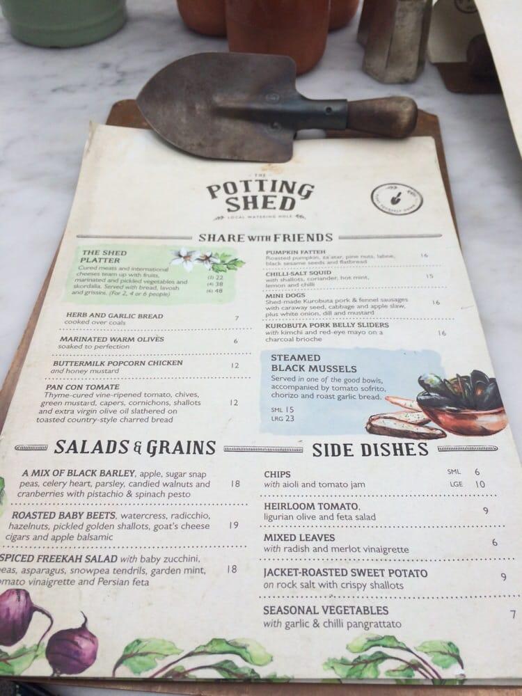 Menu at The Grounds of Alexandria pub & bar, Alexandria