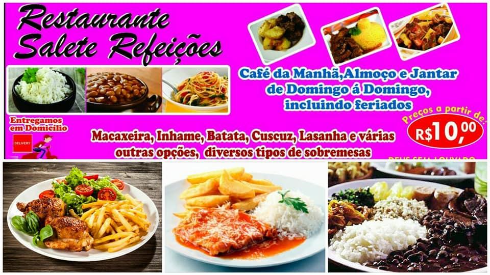 Menu at Restaurante Salete Refeições, Maceió