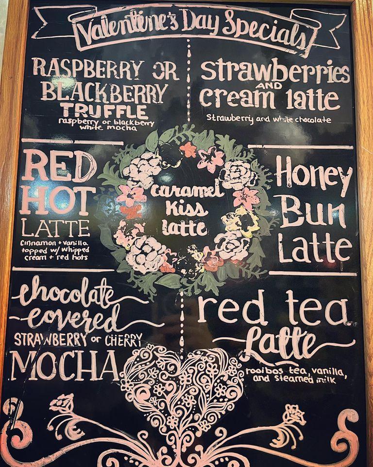 Menu at Rooster Moon Coffeehouse cafe, Hagerstown