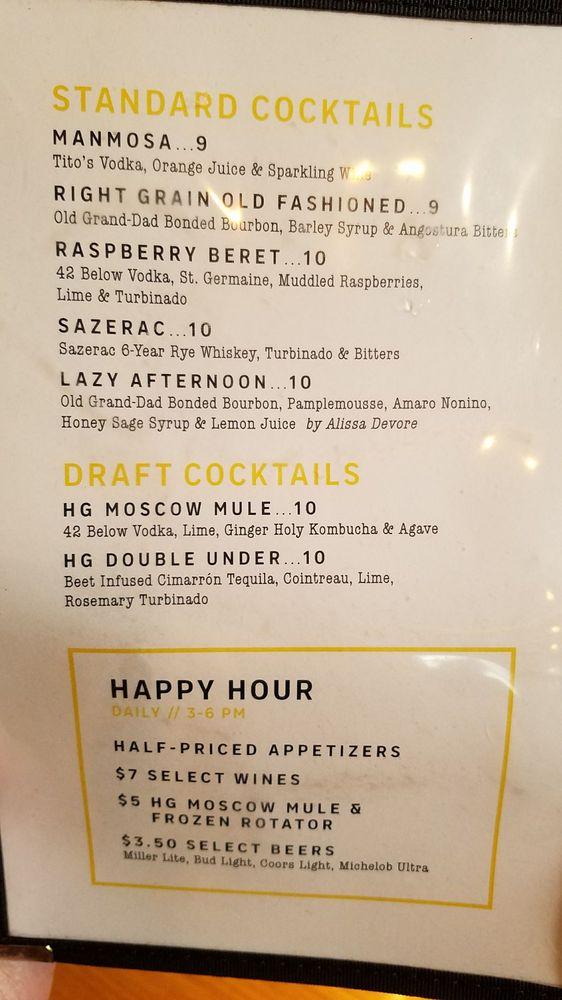 Menu at Standard Service - Heath pub & bar, Heath, Ridge Rd