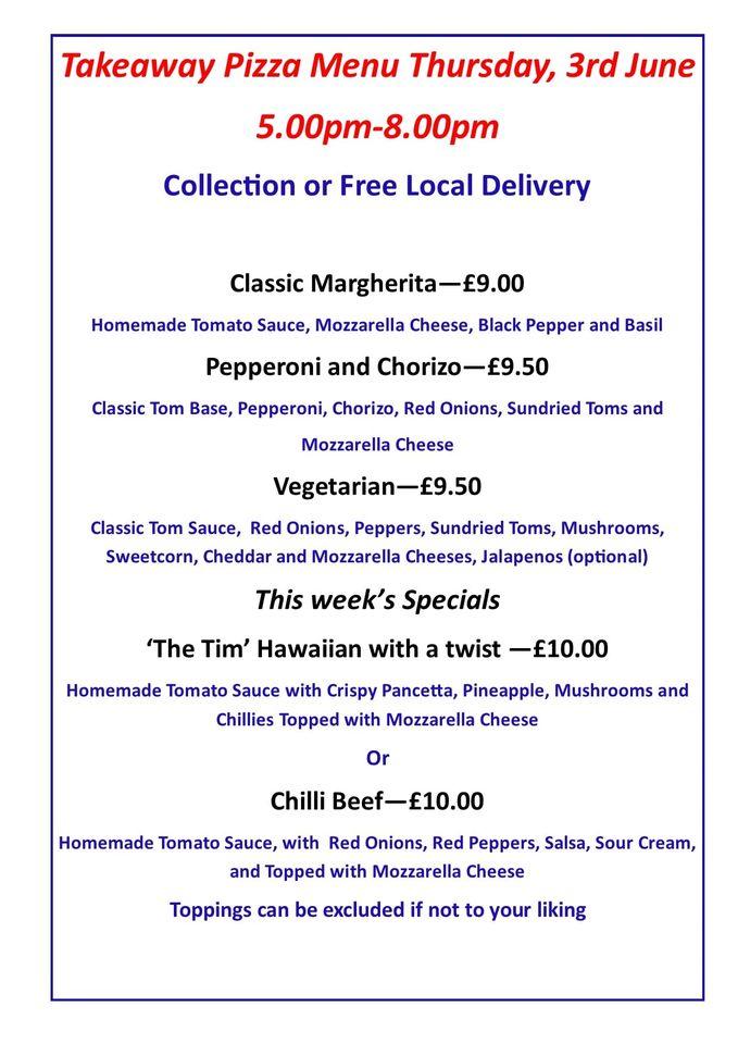 Menu at The Alma pub & bar, Faversham