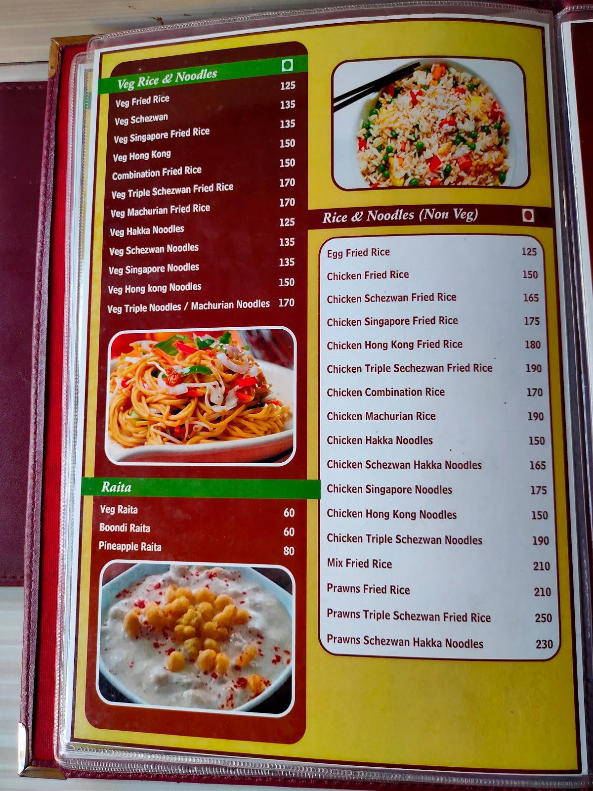 Menu at Tunga Family Restaurant, Thane, Shop Number2 Kapurbavdi Junction