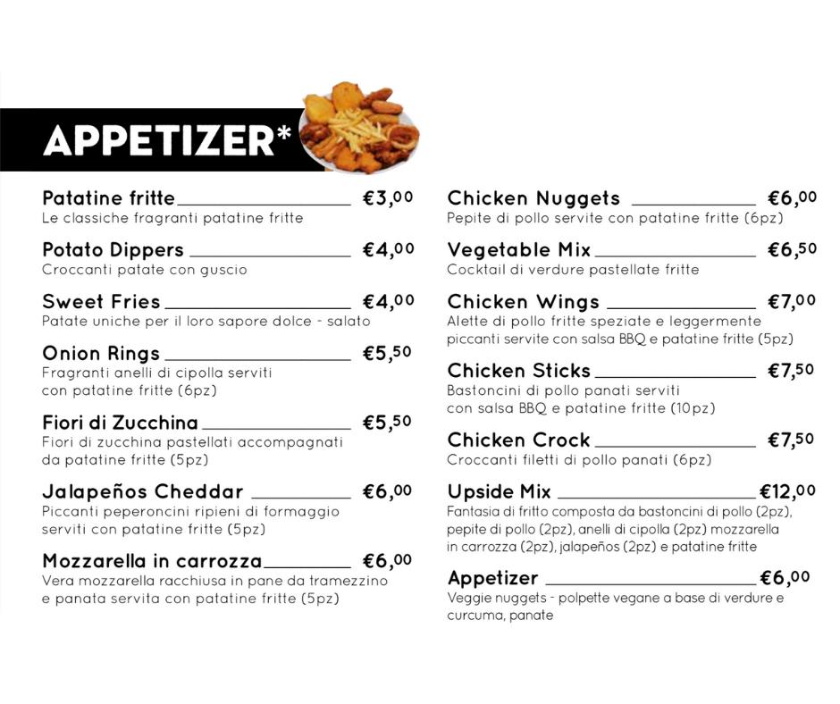 Menu at COOKING LAB restaurant, Ferrara