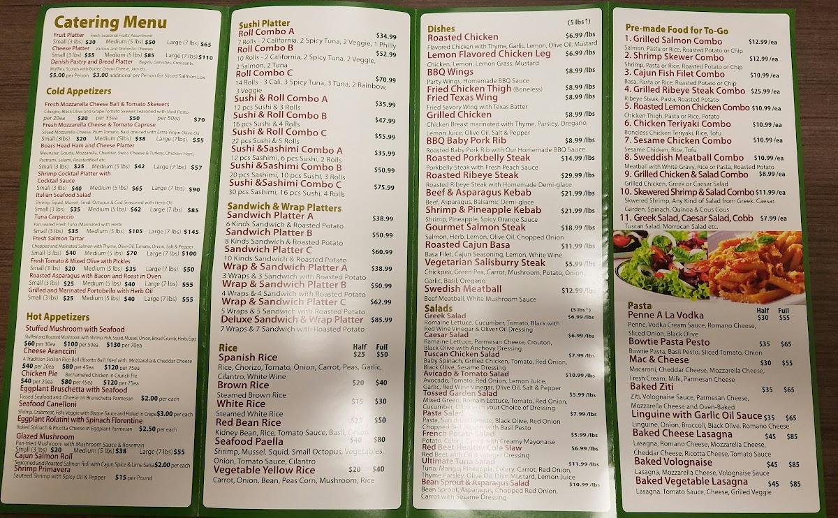 Menu at Marche Madison, New York City, 630 1st Ave.