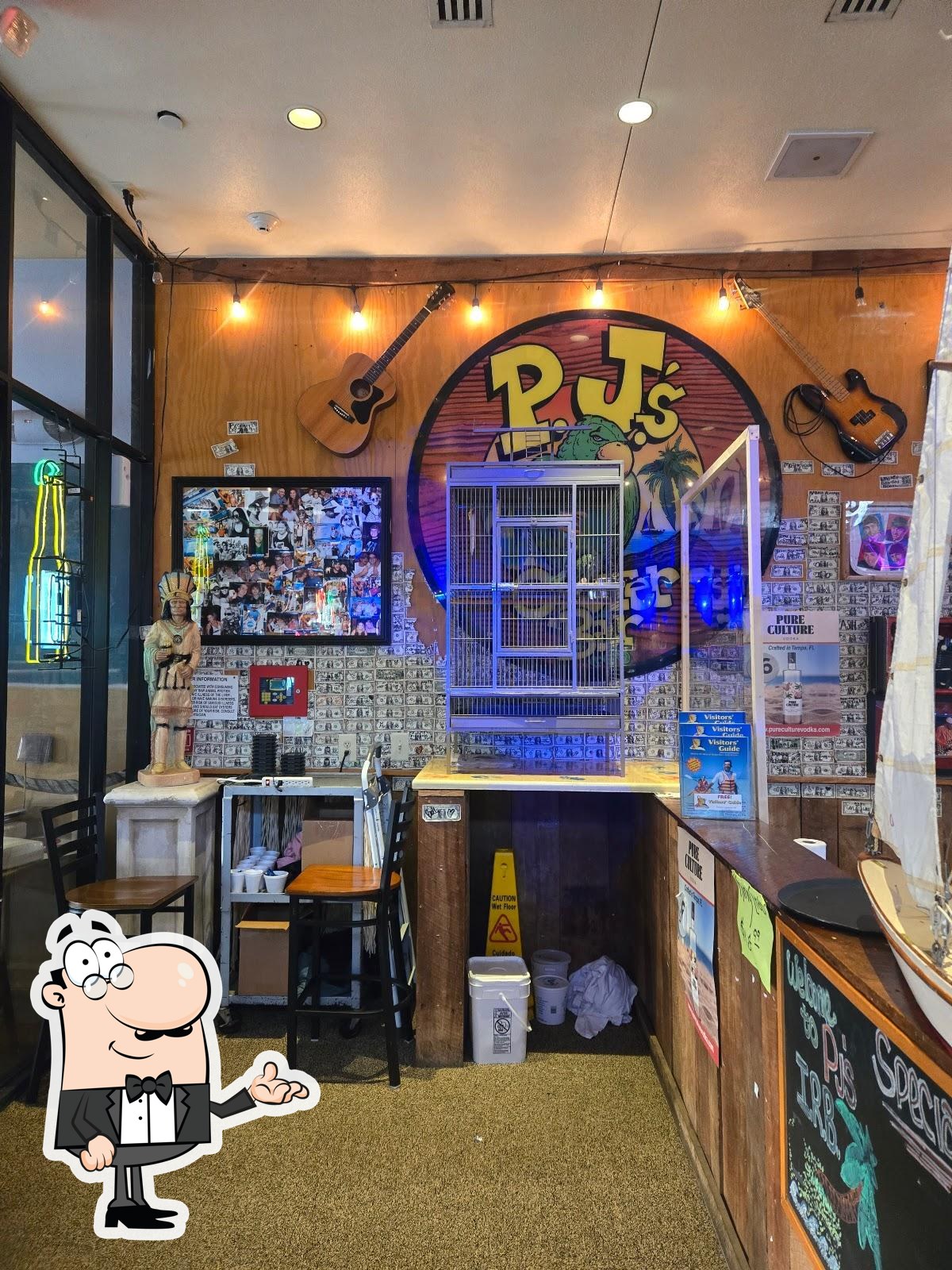 P.J.'s Oyster Bar, Indian Rocks Beach - Restaurant menu, prices and reviews