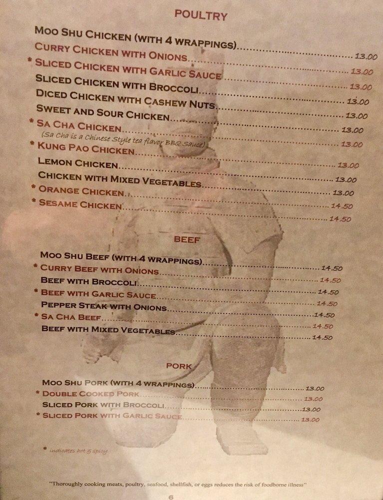 Menu at Great Taste Chinese Restaurant, New Britain
