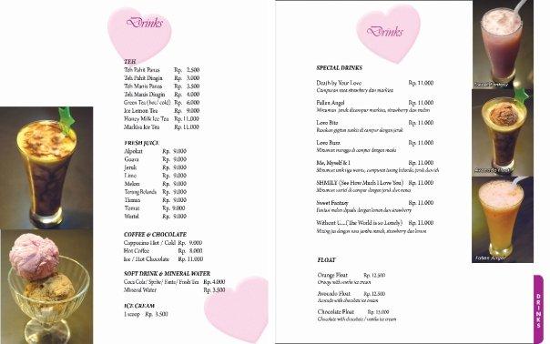 Carta de Love Story Cafe, Medan, Jln. Multatuli