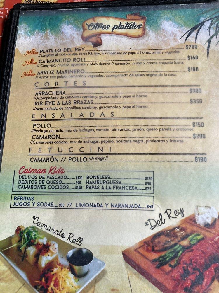 Carta de El Caiman, Rosarito