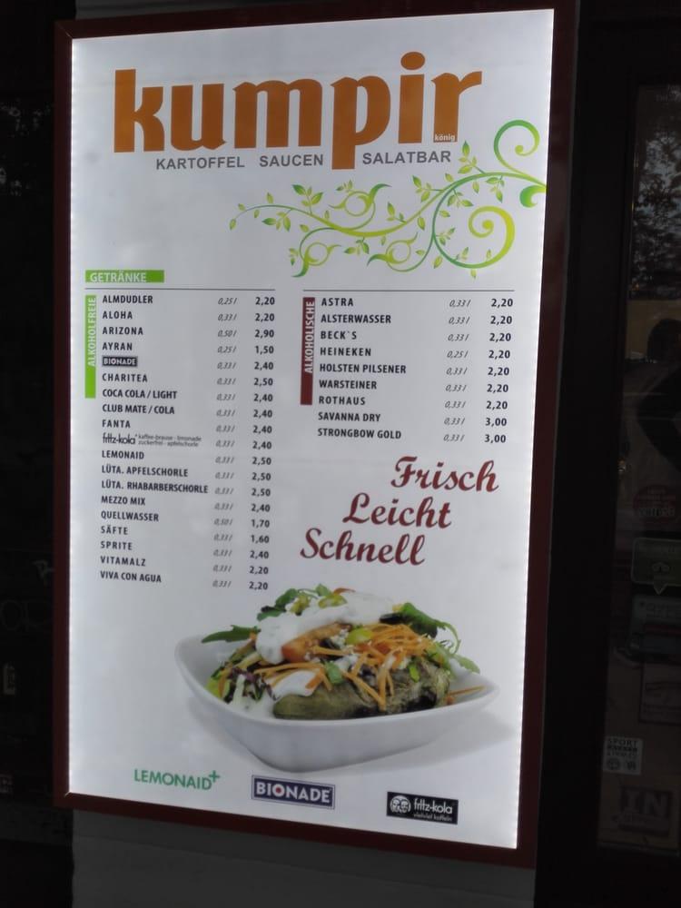 Menu at Kumpir König Hamburg Sternschanze restaurant, Hamburg ...