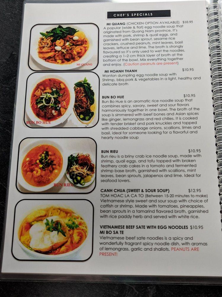 Carta del restaurante Asian Kitchen, Hammond