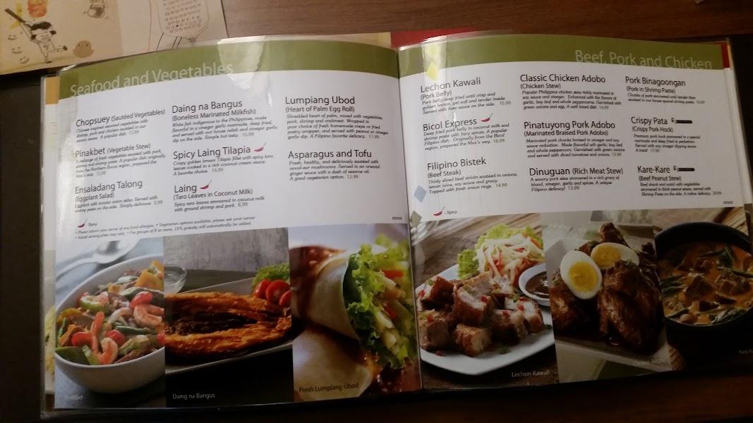 Carta de Max's Restaurant Edmonton, Edmonton