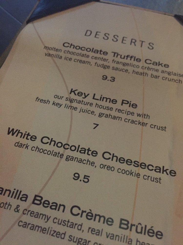 Menu at Gandy Dancer restaurant, Ann Arbor