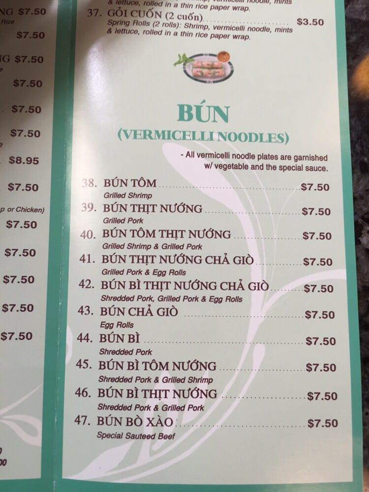 Menu at Pho 45 - La Mirada restaurant, La Mirada, La Mirada Blvd