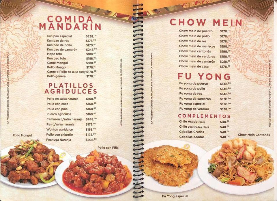 Menu at Rincon De Panchito Plaza Sendero restaurant, Mexicali, BLVD ...
