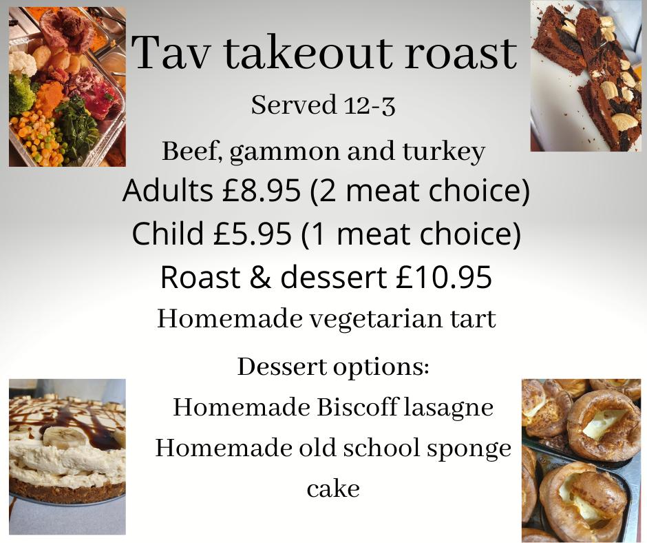Menu at The Tavern Inn pub & bar, Newquay, Mellanvrane Ln