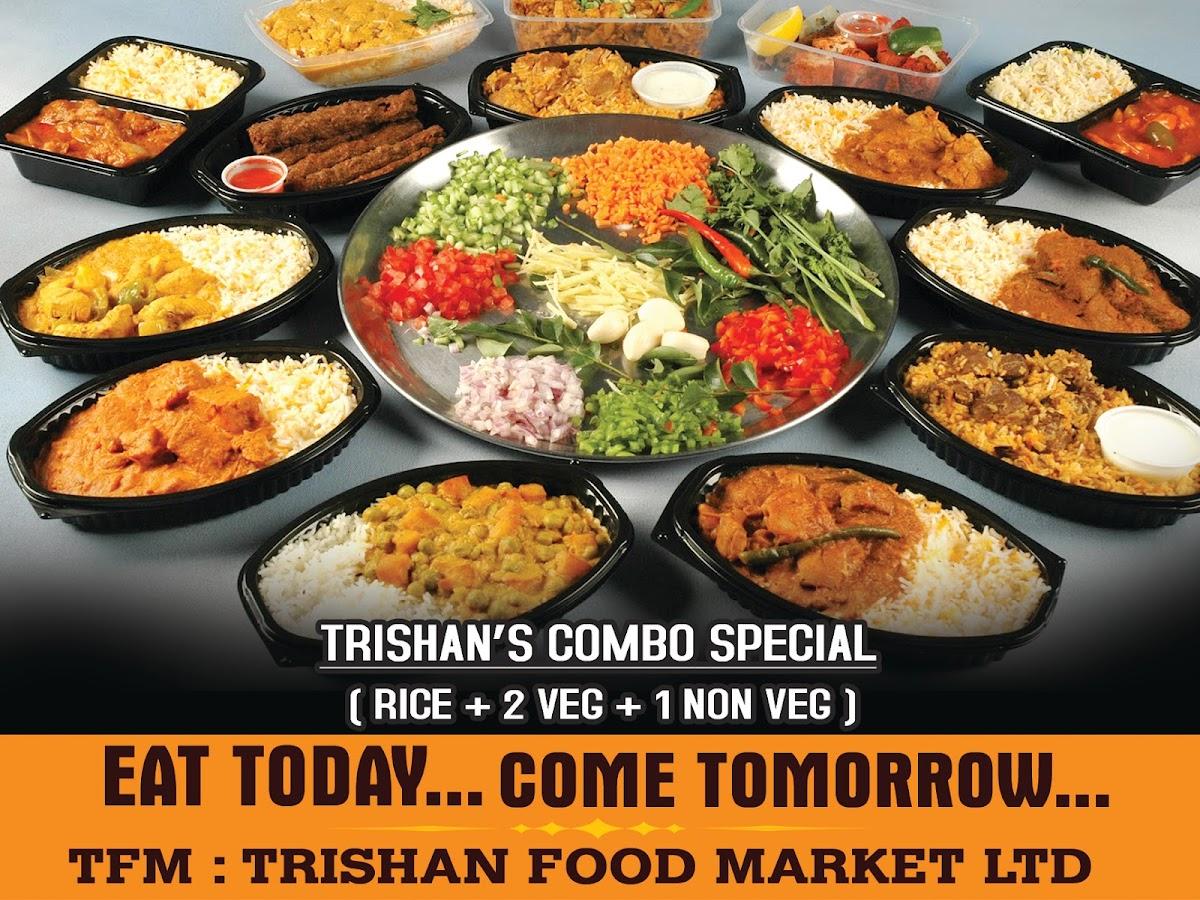 Menu at Trishan Food restaurant, Terrace