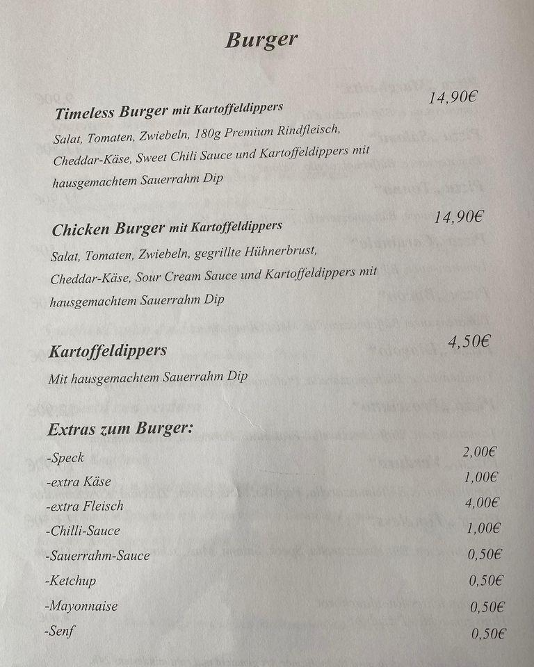 Speisekarte von Timeless cafe, Salzburg